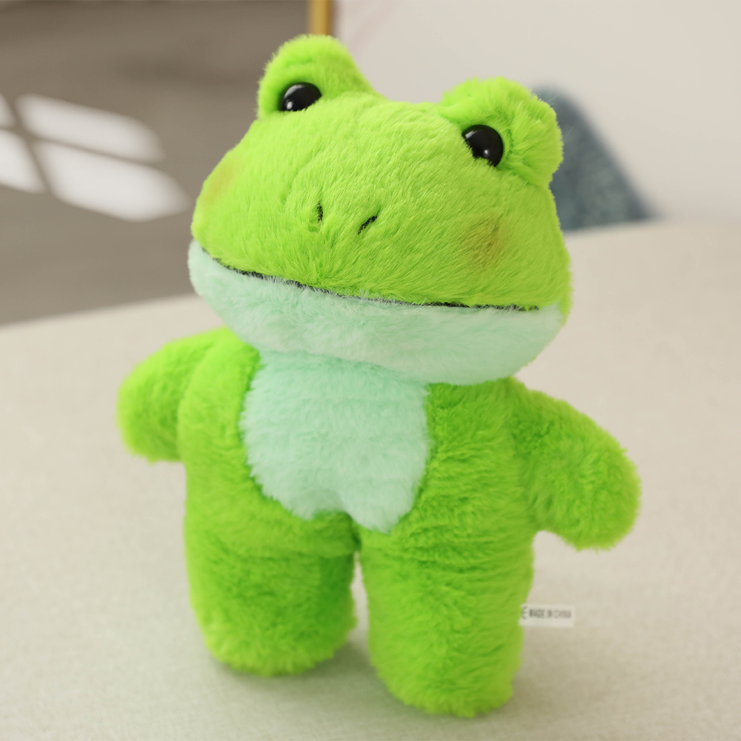 12" Laffin Dewie – Stuffed Animal Frog Plush Toy